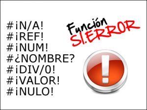 Personaliza los errores en las formulas con SI.ERROR – Especialistas En ...
