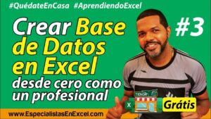 #3 – Crear Base de datos en Excel desde cero como un Profesional, macros en Excel VBA ...